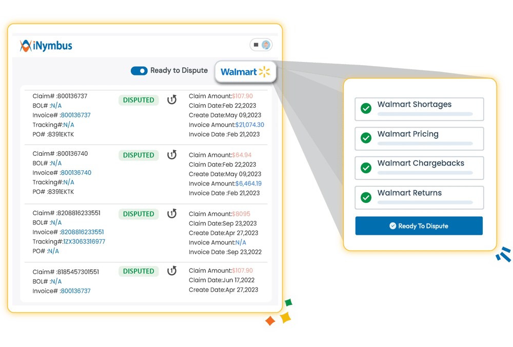 Walmart Deduction Management - iNymbus